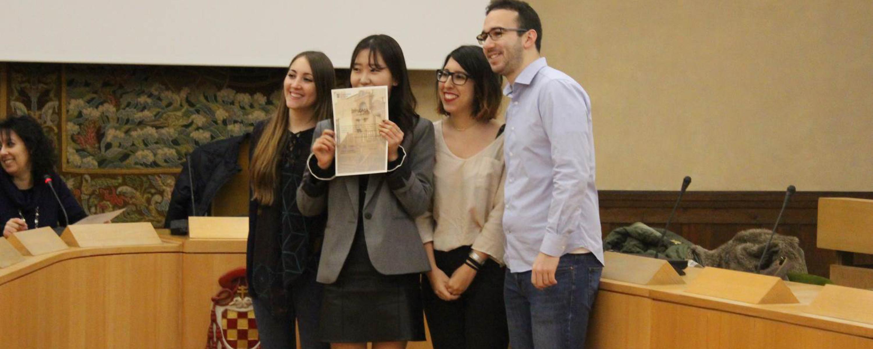 Closing ceremony (Gachon University Graduation, South Korea ...